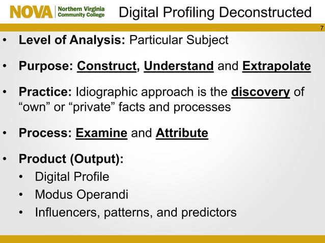 Securing Your Digital Footprint: Idiographic Digital Profiling and the ...