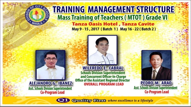 MTOT K TO 12 BASIC EDUCATION PROGRAM | PPT