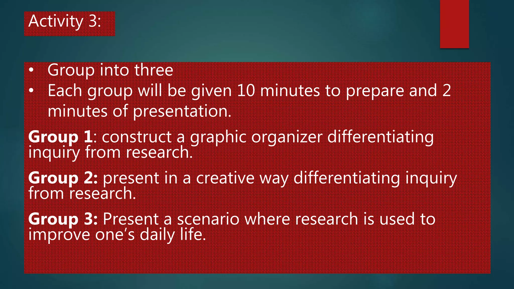 Mtot practical research 1 demonstration | PPTX