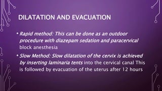 MEDICAL TERMINATION OF PREGNANCY | PPTX