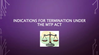 MEDICAL TERMINATION OF PREGNANCY | PPTX