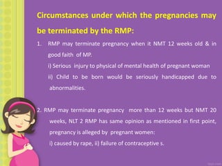 MTP as per PCI syllabus Ms. Chevale S. L. | PPT
