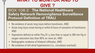 Massive Transfusion Protocol ( MTP ) HOW AND WHY ? | PPTX