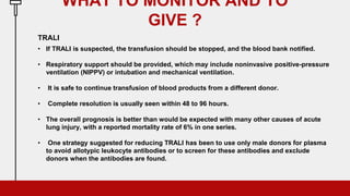 Massive Transfusion Protocol ( MTP ) HOW AND WHY ? | PPTX