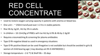 Massive transfusion protocol In emergency department | PPTX