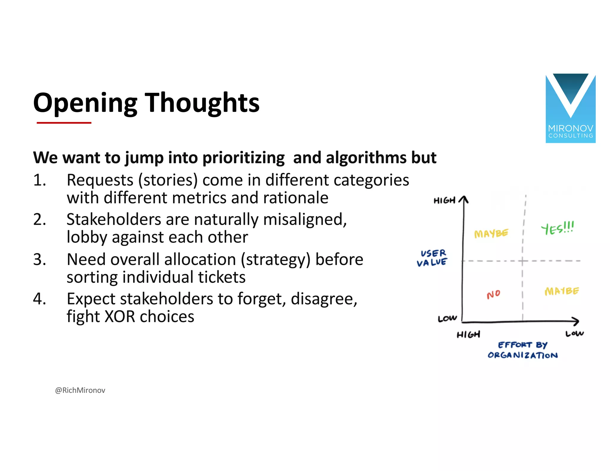 Dealing with Misaligned Stakeholders | PPT