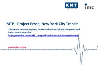imc Telemetry Solutions NYCT Project | PPT