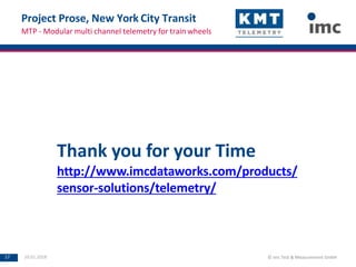 imc Telemetry Solutions NYCT Project | PPT