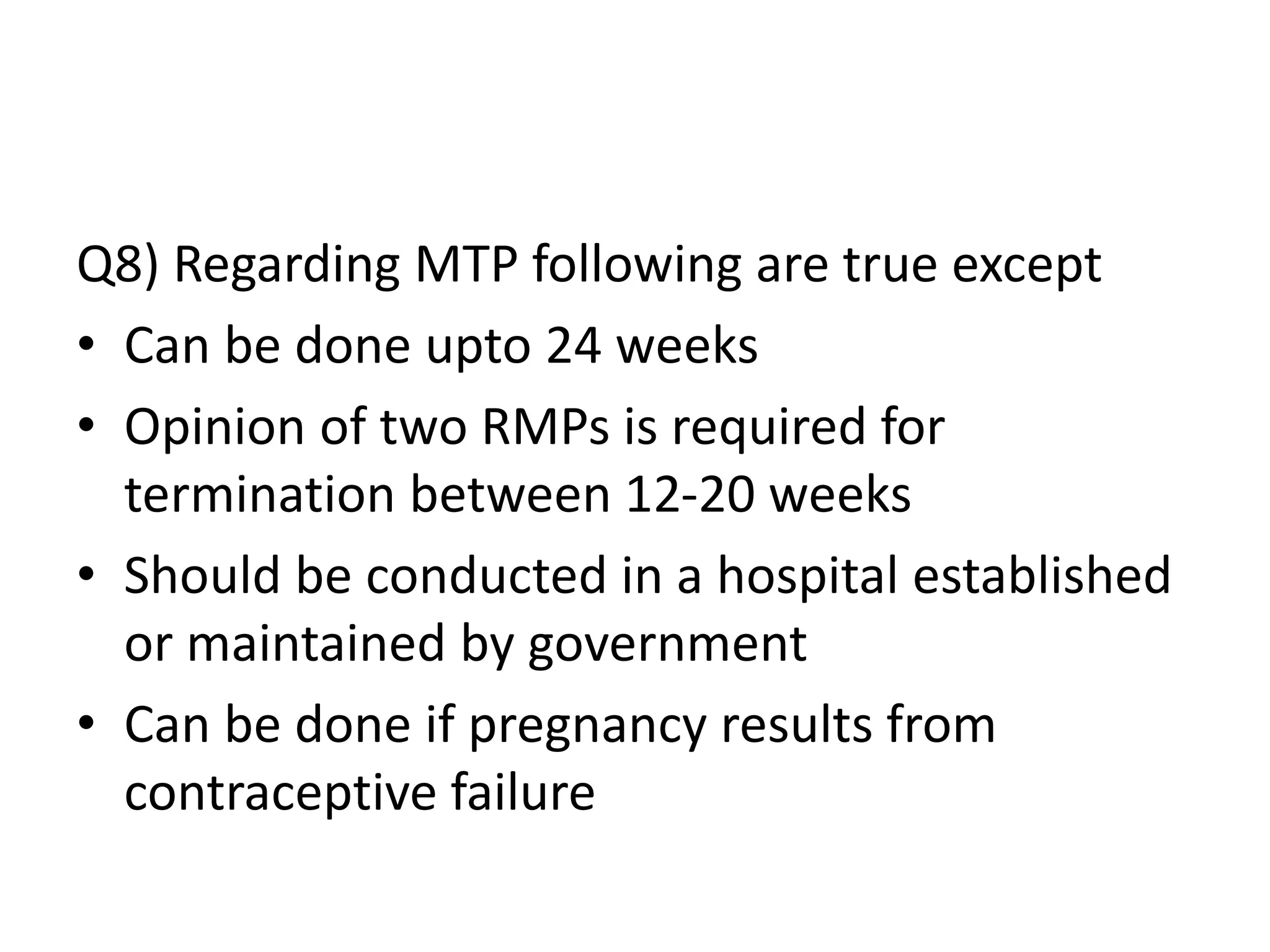 Medical termination of pregnancy, infertility | PPTX