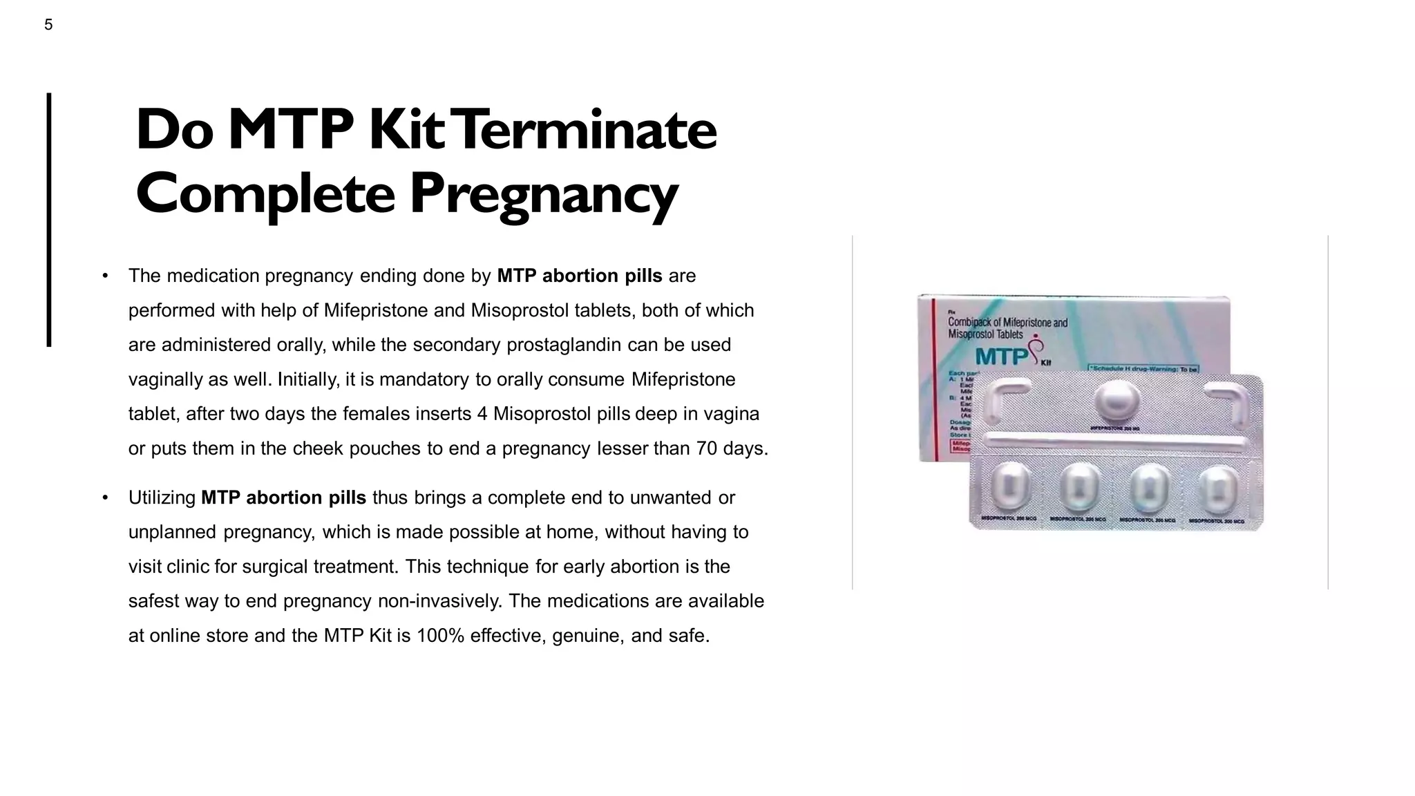 Mtp abortion pill kit | PPT