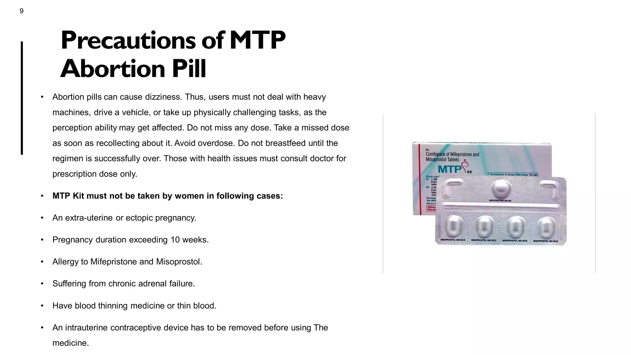 Mtp abortion pill kit | PPT