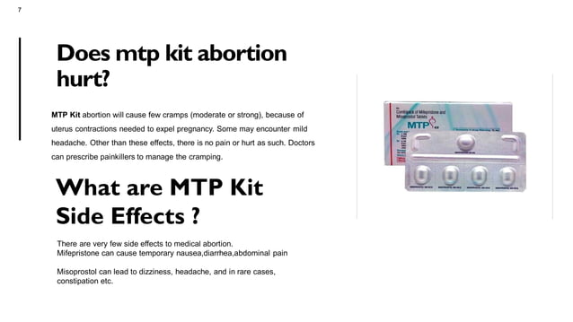 Mtp abortion pill kit | PPT