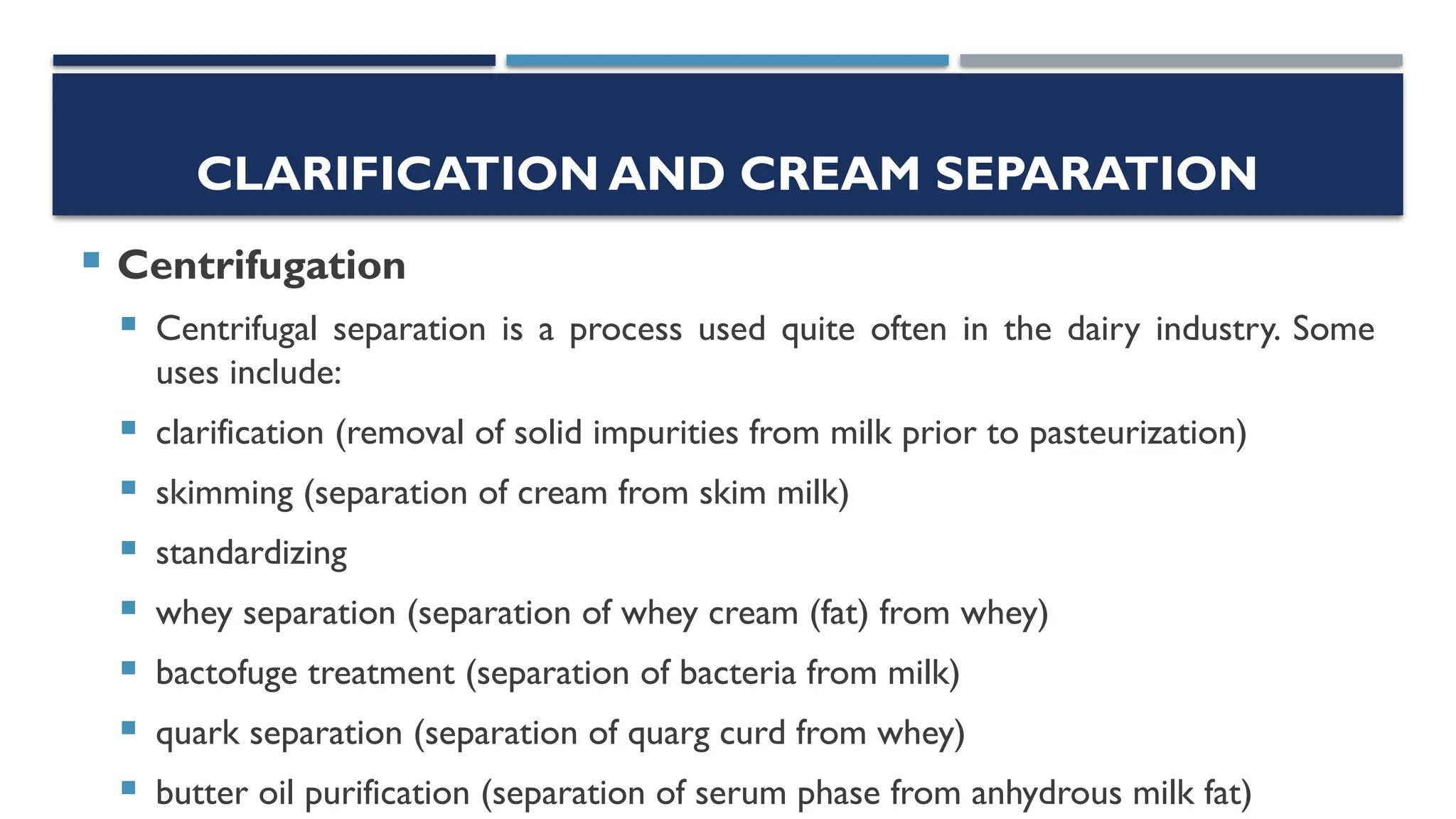 cream_seperation in milk processing pptx | PPTX