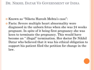 MTP Act: Legal and medical tangle | PDF
