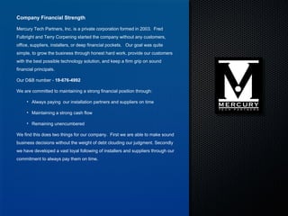 Mercury Tech Partners | PPT