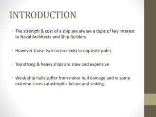 Development of Software for Scantling Optimization of Ship | PPT