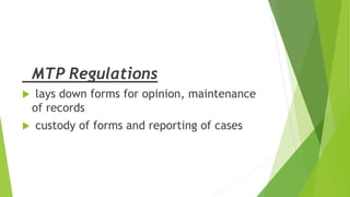 Medical Termination Of Pregnancy (MTP) | PPTX | Pregnancy ...