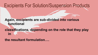 factors affecting the selection of exepients | PPTX | Pharmaceutical ...