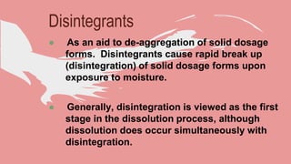 factors affecting the selection of exepients | PPTX