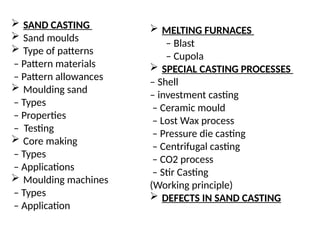 Manufacturing process for engineeringPPT | PPT