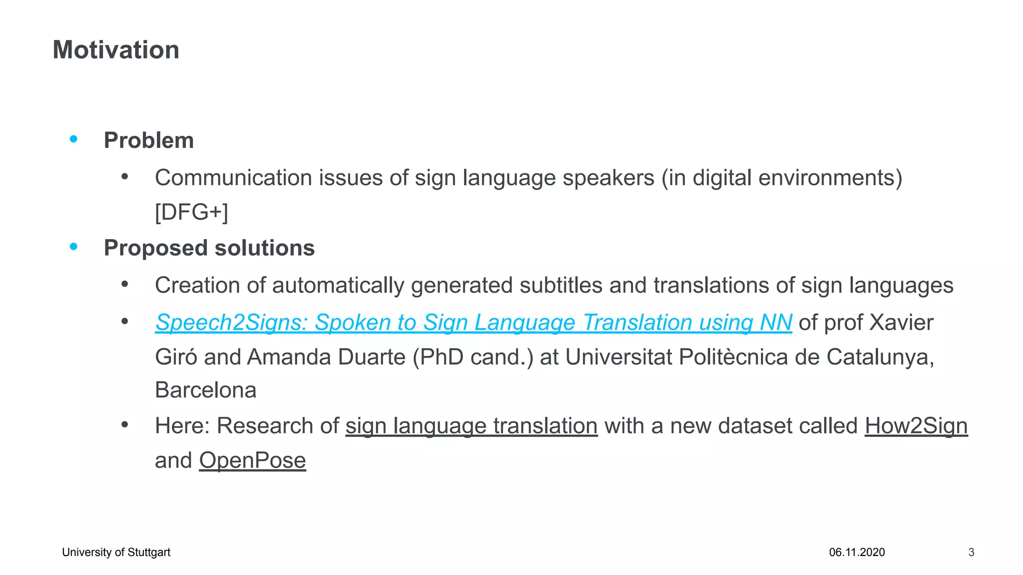 Learn2Sign : Sign language recognition and translation using human ...