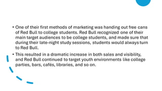 Red bull marketing presentation pptxxxxx | PDF