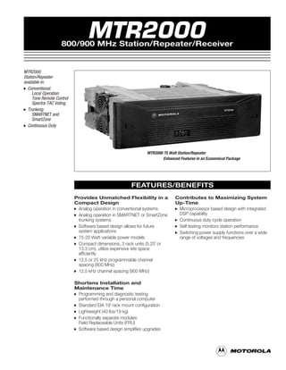 Mtr 2000 800_900_catsheet | PDF