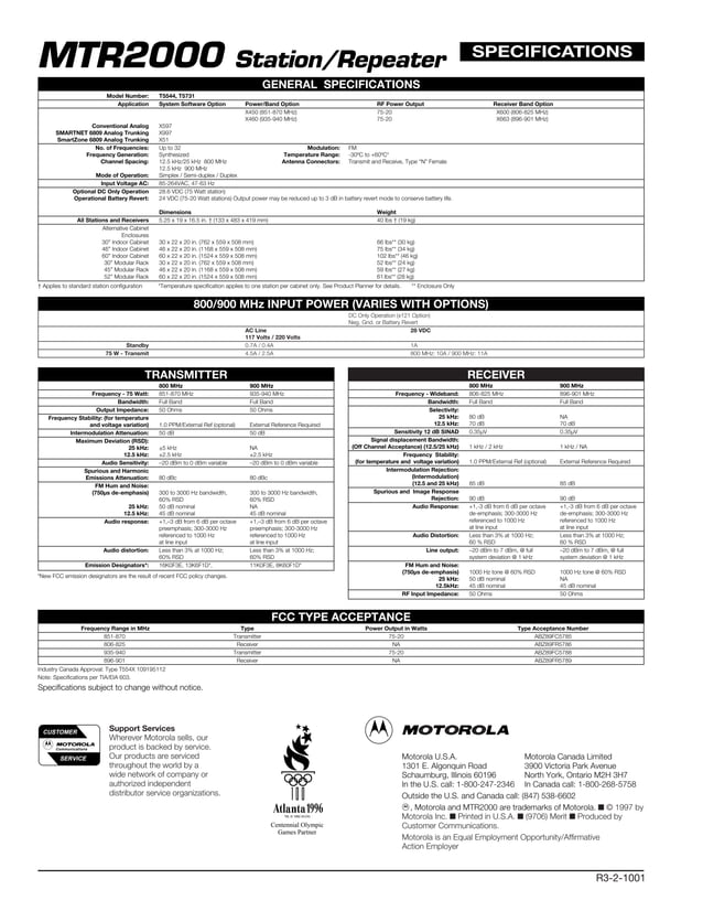 Mtr 2000 800_900_catsheet | PDF