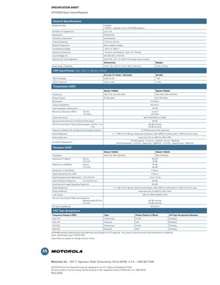 Mtr3000 leaflet | PDF