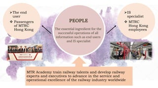 MTRC HONG KONG 2019 | PPTX