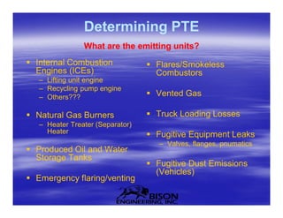 Oil & Gas Well Facility Air Quality Permitting/Registration | PDF ...