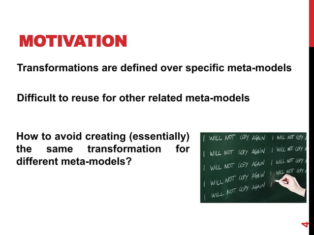 Approaches to Model Transformation Reuse: from Concepts to A-posteriori typing | PDF
