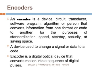 Encoders | PPT