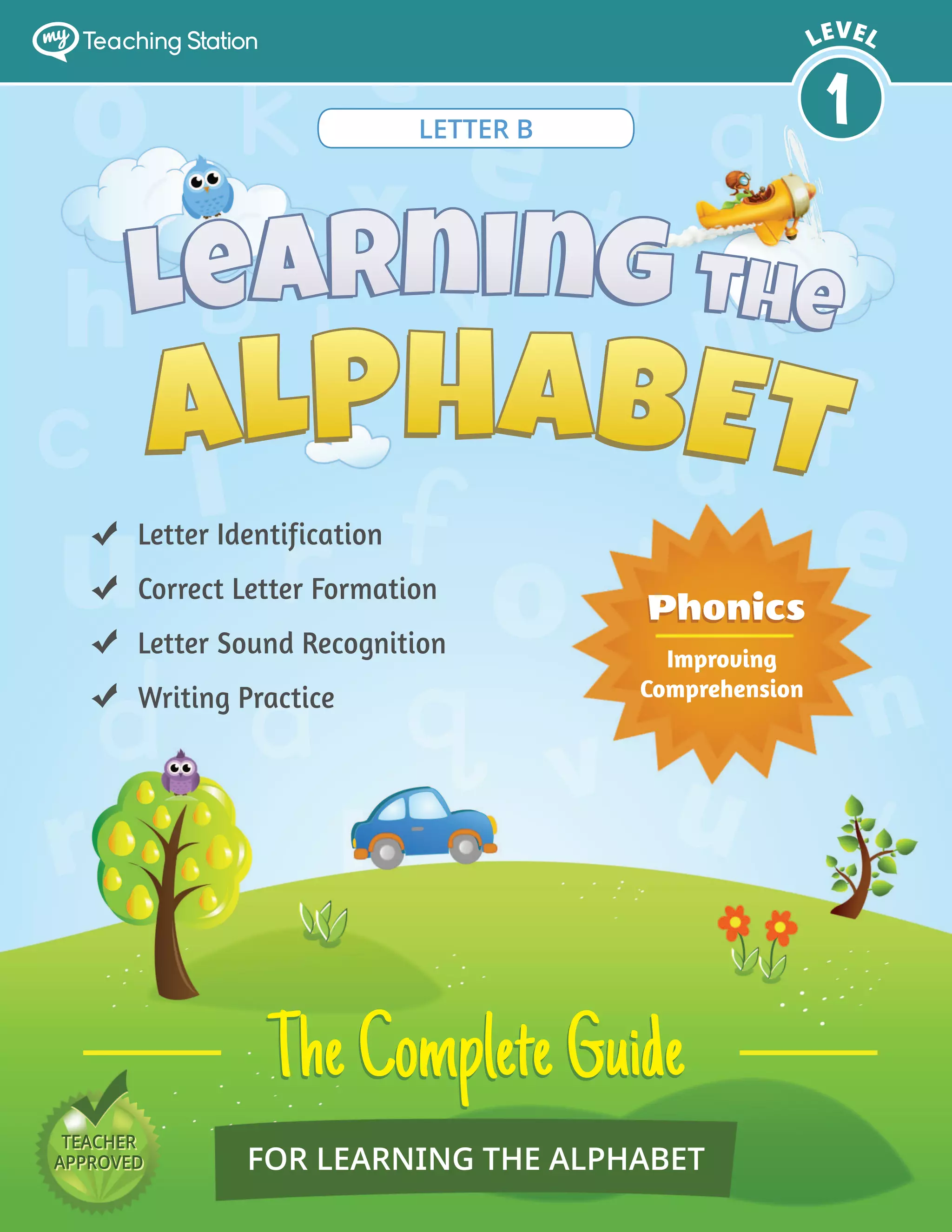 Mts learning-the-alphabet-level1-letter-b-workbook-color | PDF