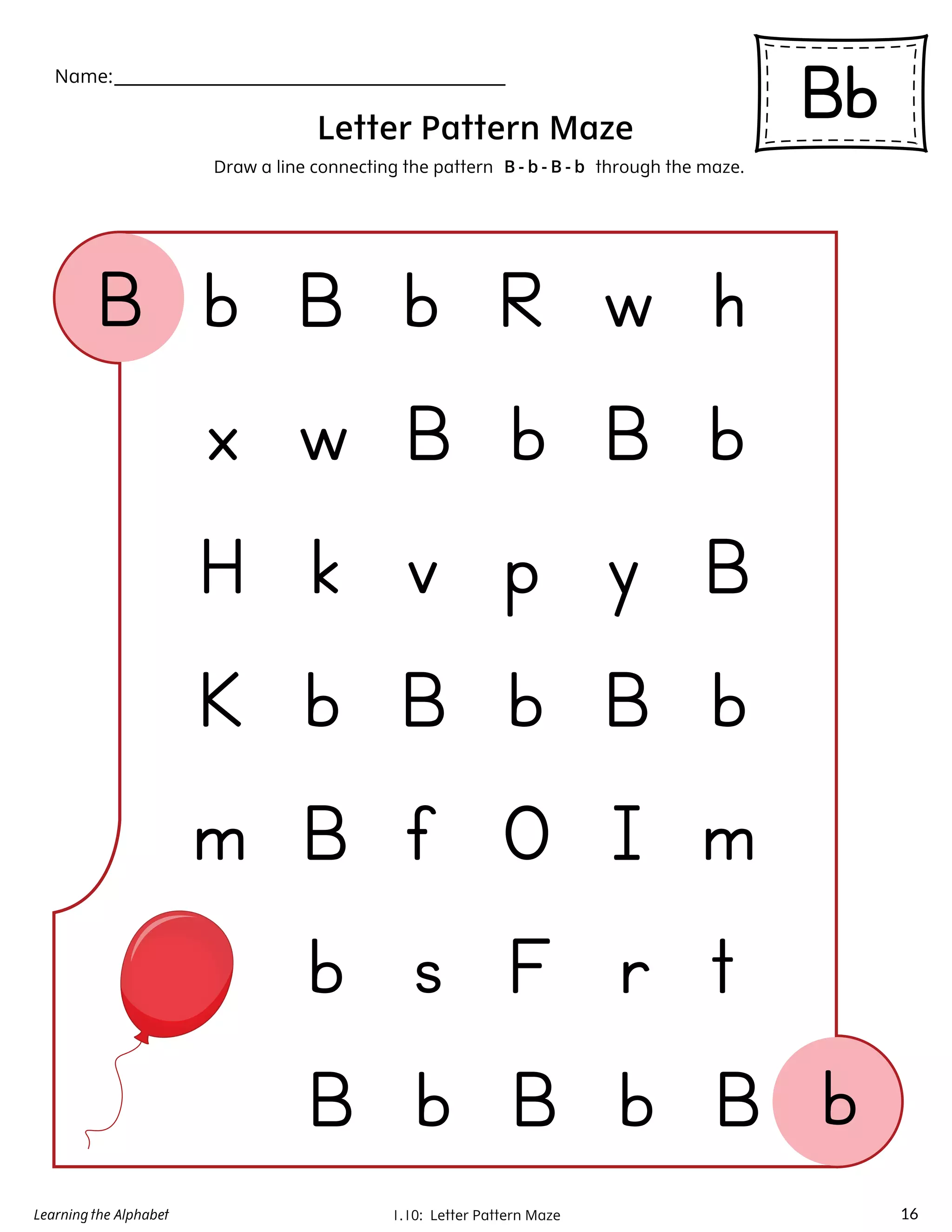 Mts learning-the-alphabet-level1-letter-b-workbook-color | PDF