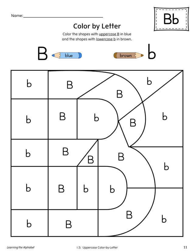 Mts learning-the-alphabet-level1-letter-b-workbook-color | PDF