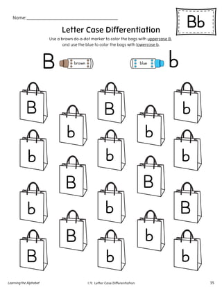Mts learning-the-alphabet-level1-letter-b-workbook-color | PDF