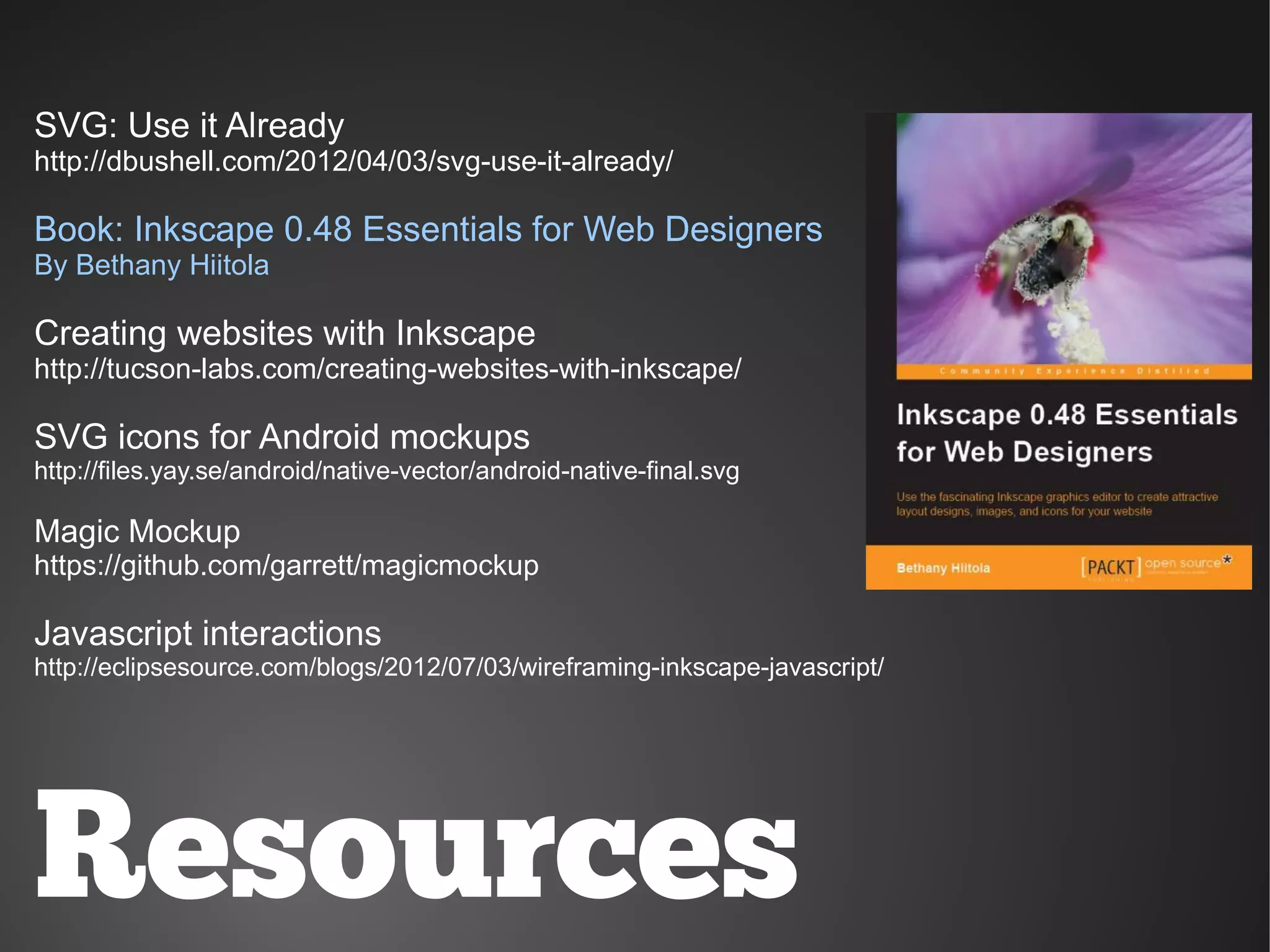Inkscape for web and UI mockups | PDF | Web Development | Internet
