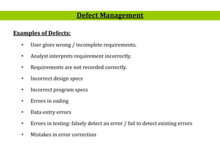 Mt s13 defect_management | PPT