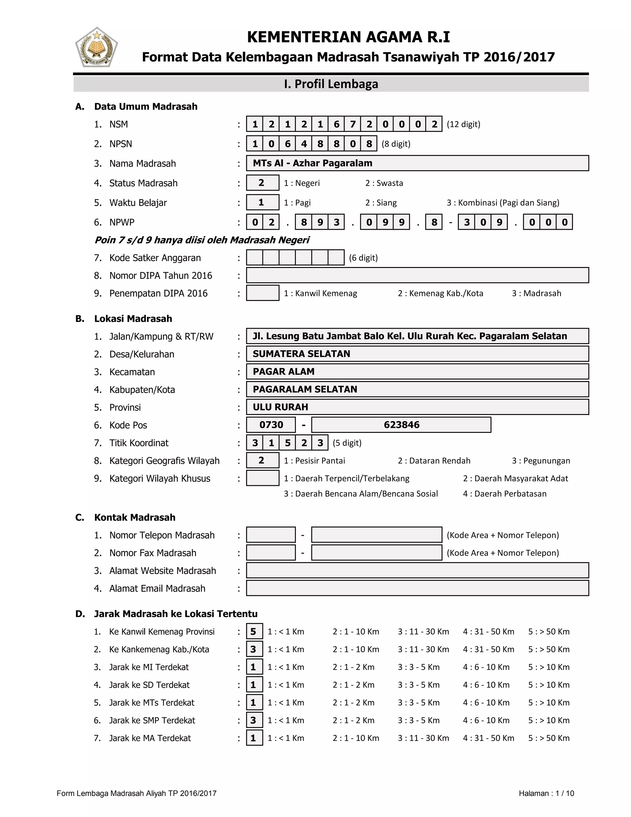 Mts al azhar | PDF