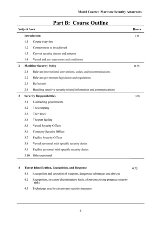 Mtsa marsec awareness_model_course_mtsa_04-03 | PDF