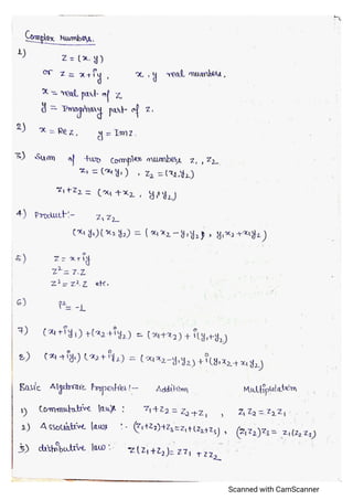 Complex Analysis Basic Definition and Examples | PDF