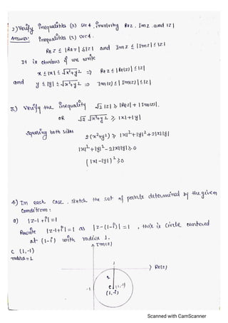Complex Analysis Basic Definition and Examples | PDF