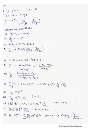 Complex Analysis Basic Definition and Examples | PDF