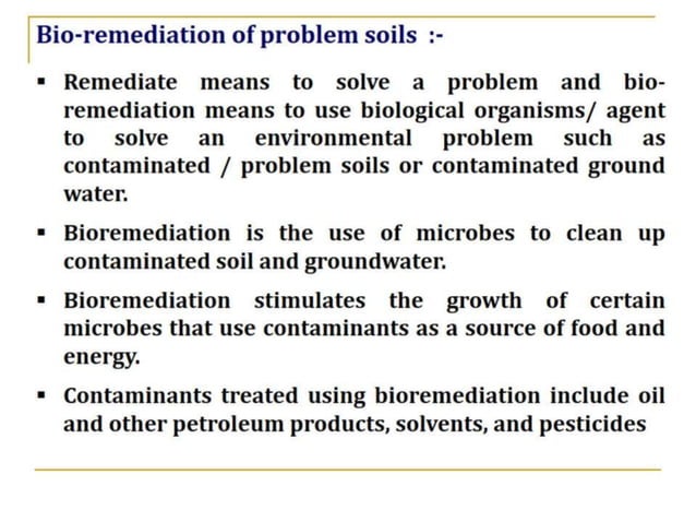 MTs for Problem Soils | PPTX
