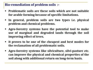MTs for Problem Soils | PPTX