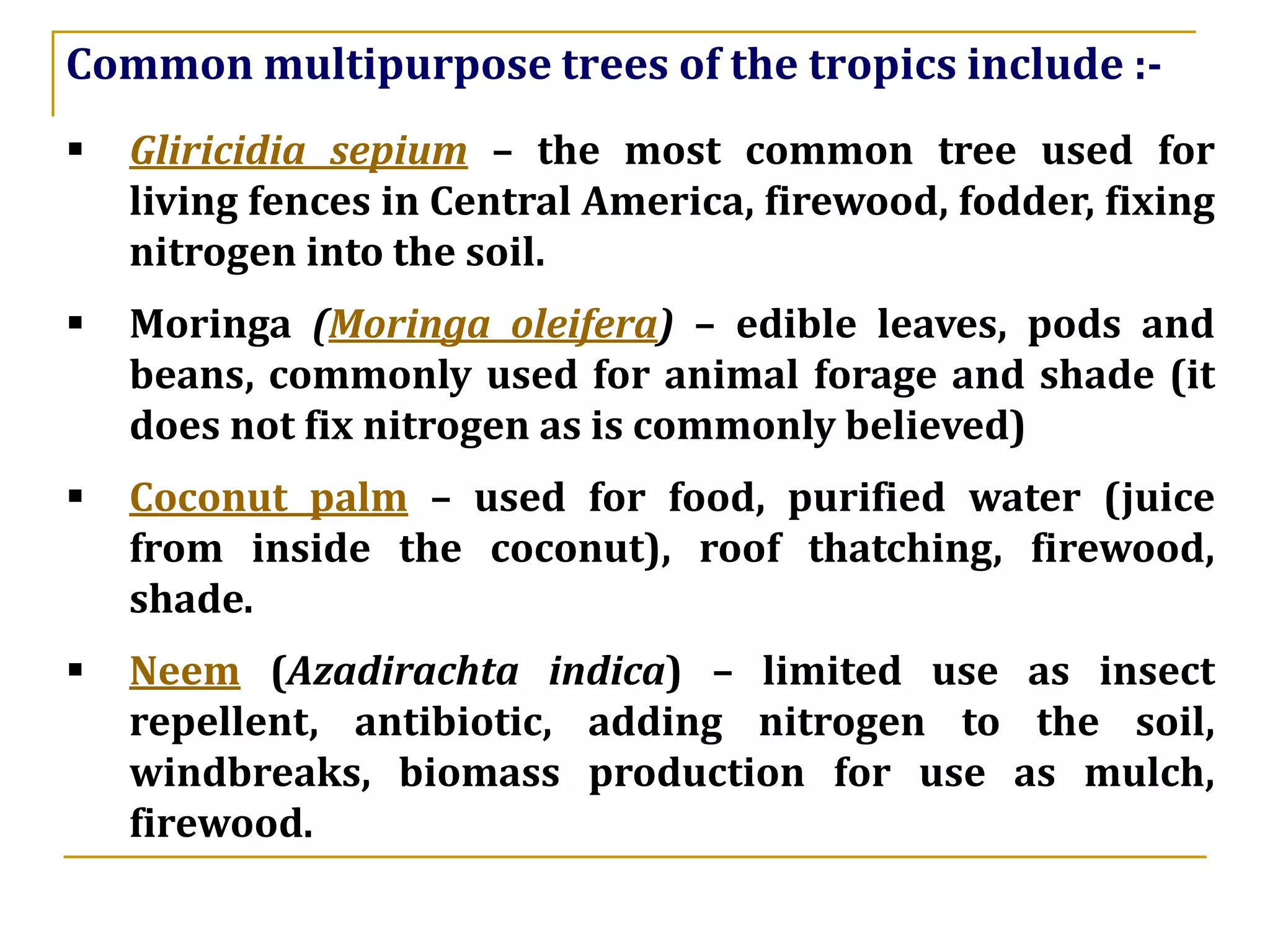 Multipurpose Trees for Bio-remediation | PDF