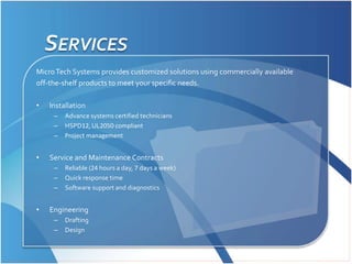 Microtech Systems | PPTX