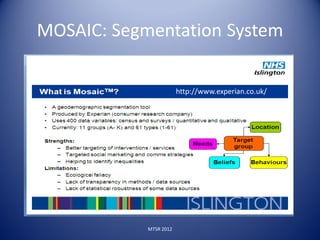 Semantic Geodemography and Urban interoperability | PDF