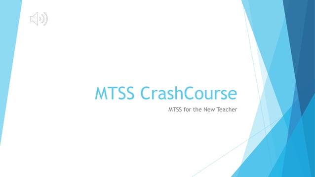 MTSS for New Teachers | PPTX | Special Education | Education